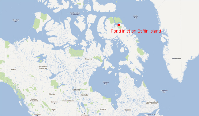 Adam Berdan Working In The High Arctic Around Pond Inlet The Canadian